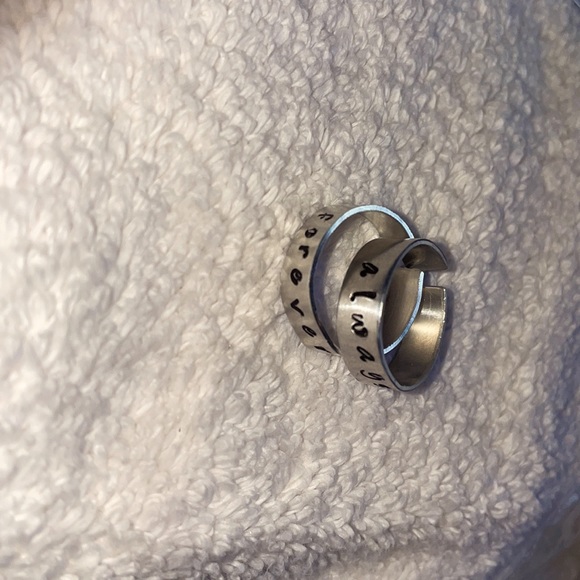 Jewelry | Customized Double Stacked Rings | Poshmark